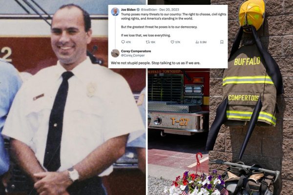 Firefighter Corey Comperatore, who died at Trump rally, criticized ...